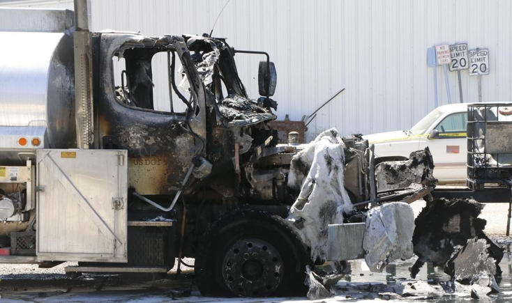 Fuel Delivery Truck Explodes in Early