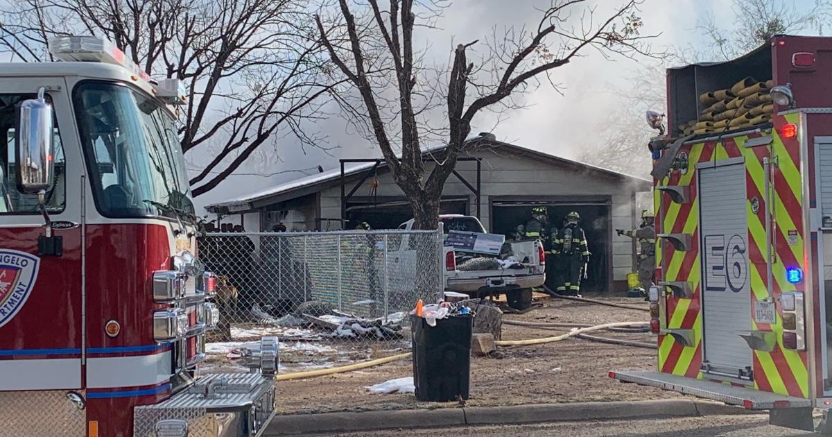 WATCH: Fire Destroys Garage on the Northside