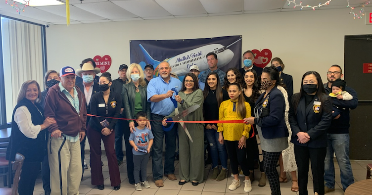 Ceremony Marks Milestone for Mathis Field Cafe