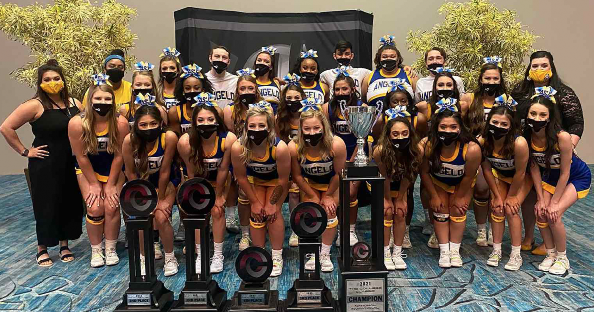 Angelo State University Cheer Bring Home National Title