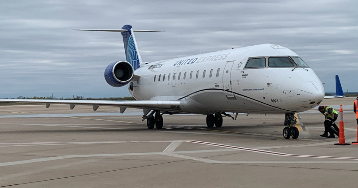 WATCH: Inaugural Flight From Houston Lands in San Angelo