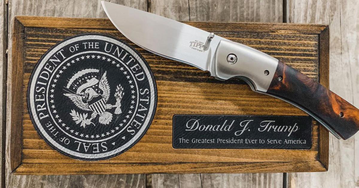 Odessa Native Makes Custom Knife for Donald J. Trump