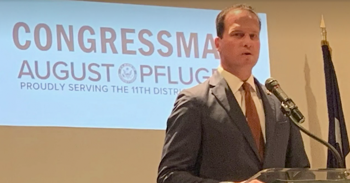 Congressman August Pfluger Officially Announces Bid for Re-Election