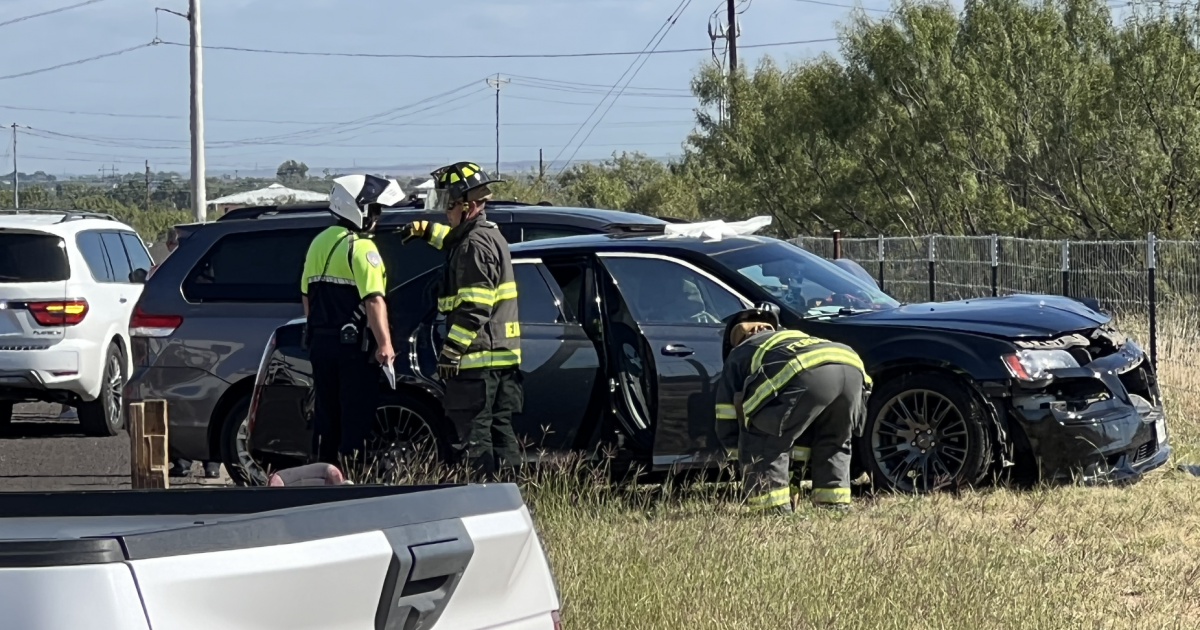 Watch: Driver Extracted From Vehicle In Crash Near Elementary School
