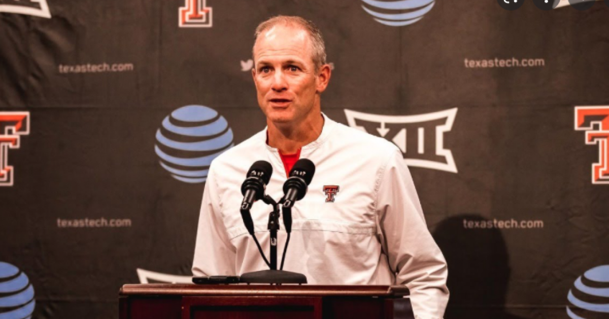 Texas Tech Fires Head Football Coach