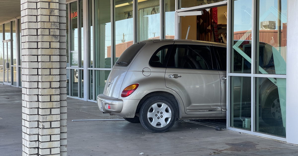 WATCH:Deja Vu All Over Again...Another Car Crashes Through CATO Store