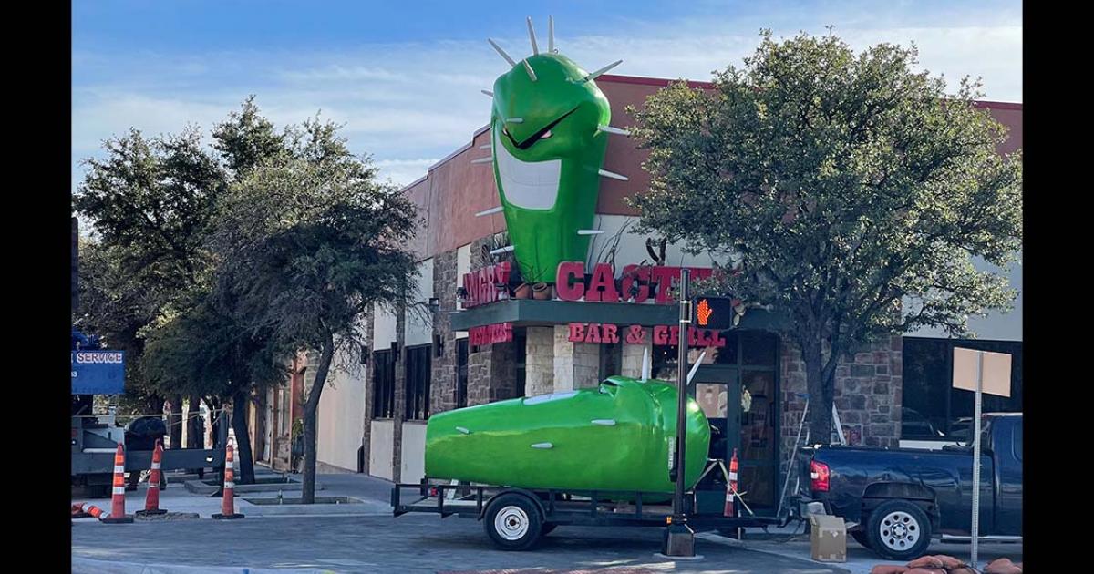 DETAILS: There's a New Angry Cactus in Downtown San Angelo