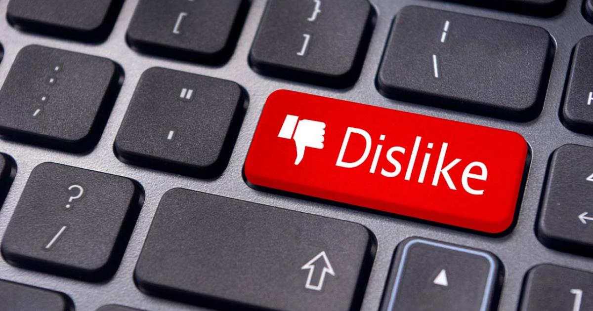 Woke YouTube Ditches Dislike Button