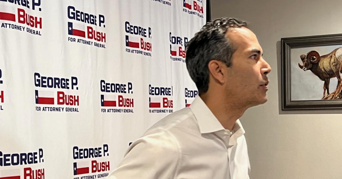 Attorney General Candidate George P. Bush Visits with Constituents at ...