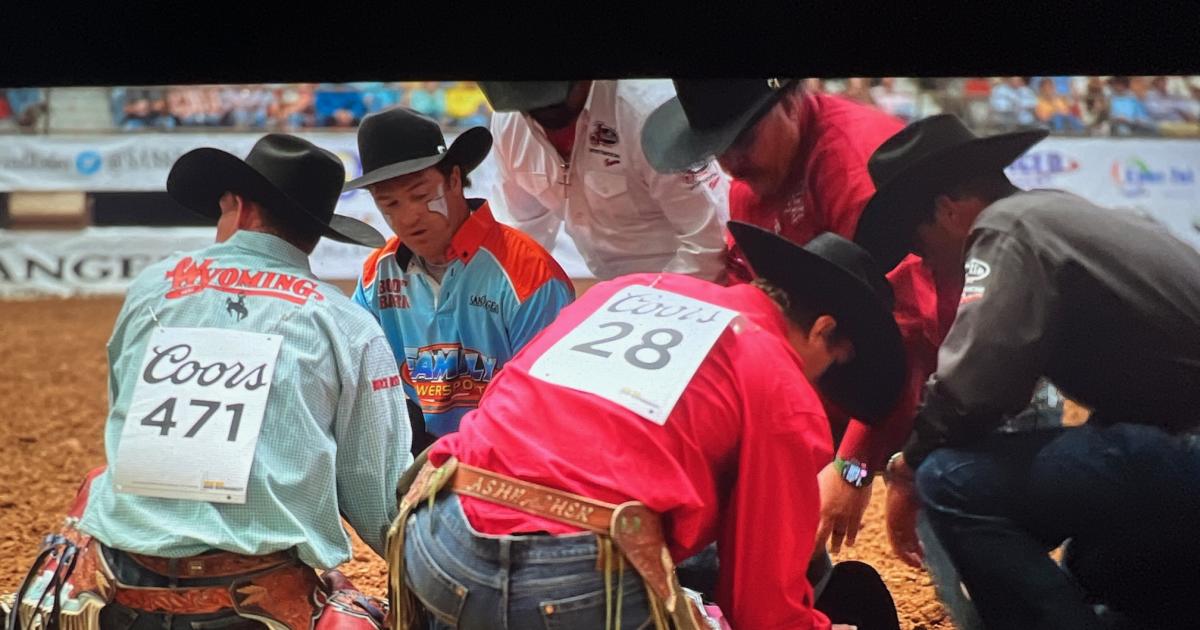 BREAKING VIDEO: Bronc Rider Goes Down After Brutal Kick to the Face
