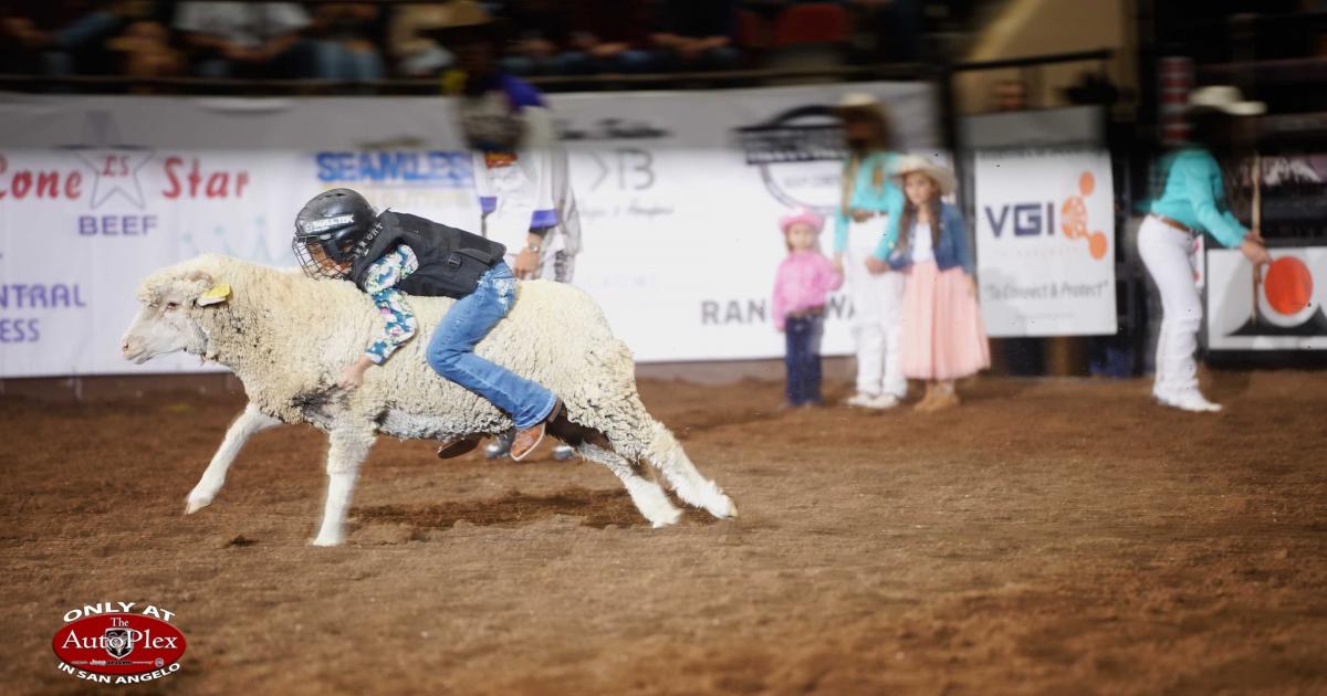 2023 San Angelo Rodeo Mutton Bustin' Signup is now Open