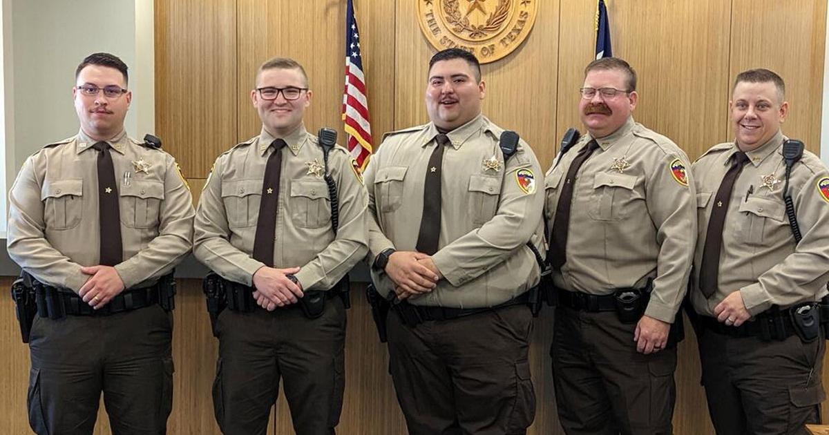 5 New Deputy Sheriff Officers Sworn In