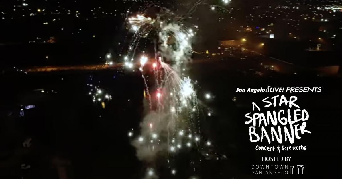 July 3 Concert and Fireworks Set for San Angelo's River Stage