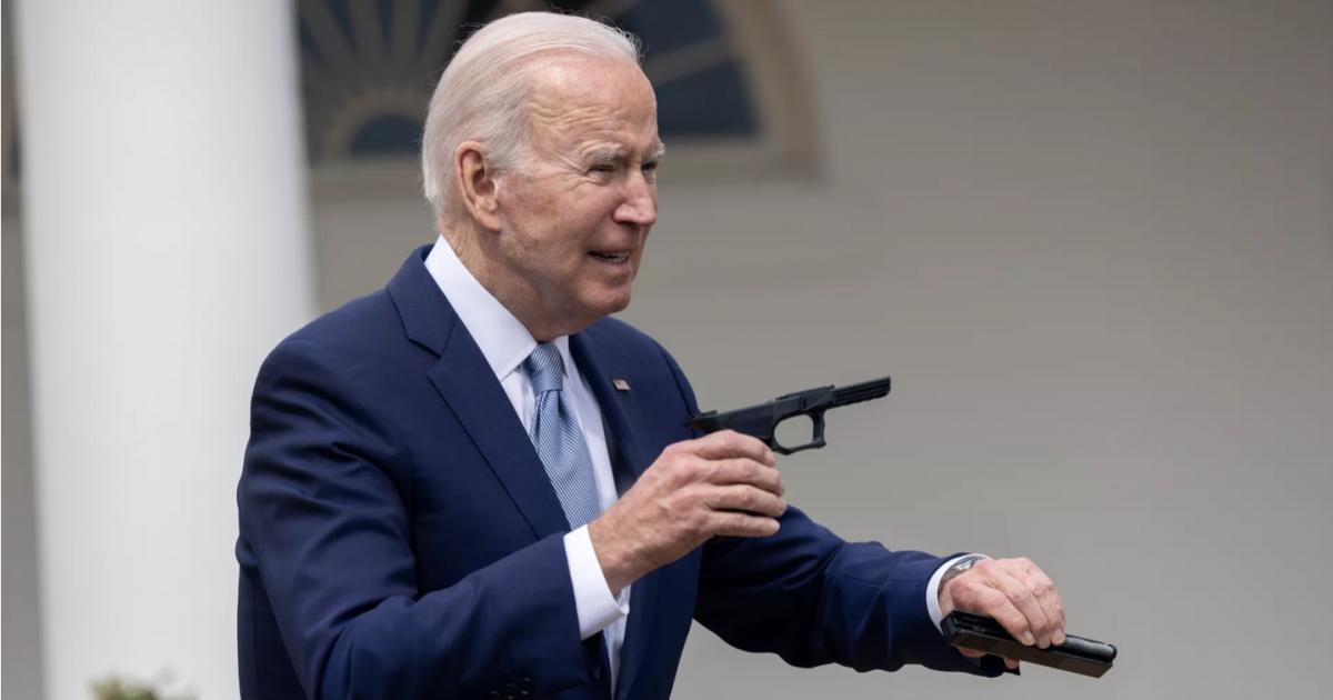 Biden's Gun Confiscation Plan Begins by Defining Gun Parts as Firearms