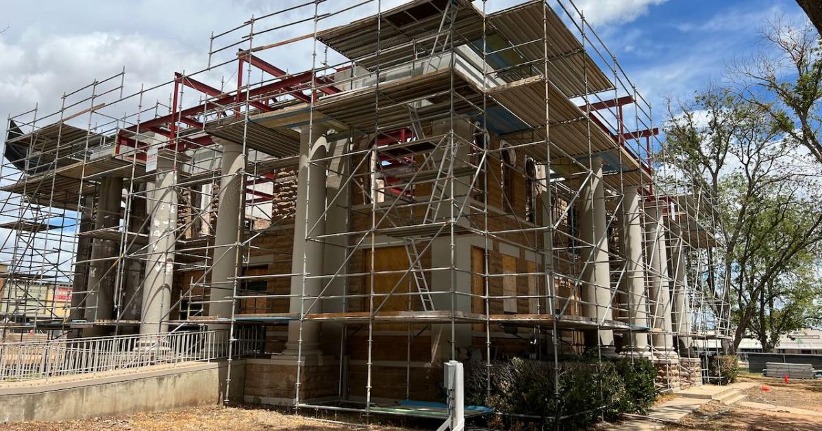 After Arson Tragedy, the Mason County Courthouse is Coming Back to Life