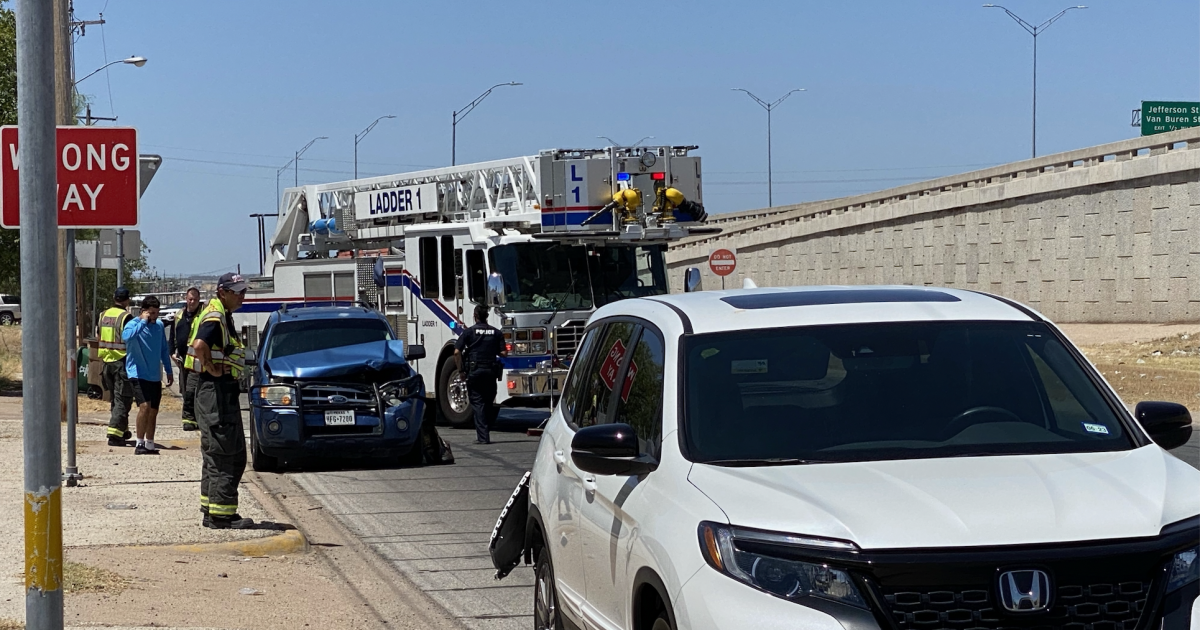 WATCH: Unlicensed Driver Causes Crash at Busy Downtown San Angelo ...