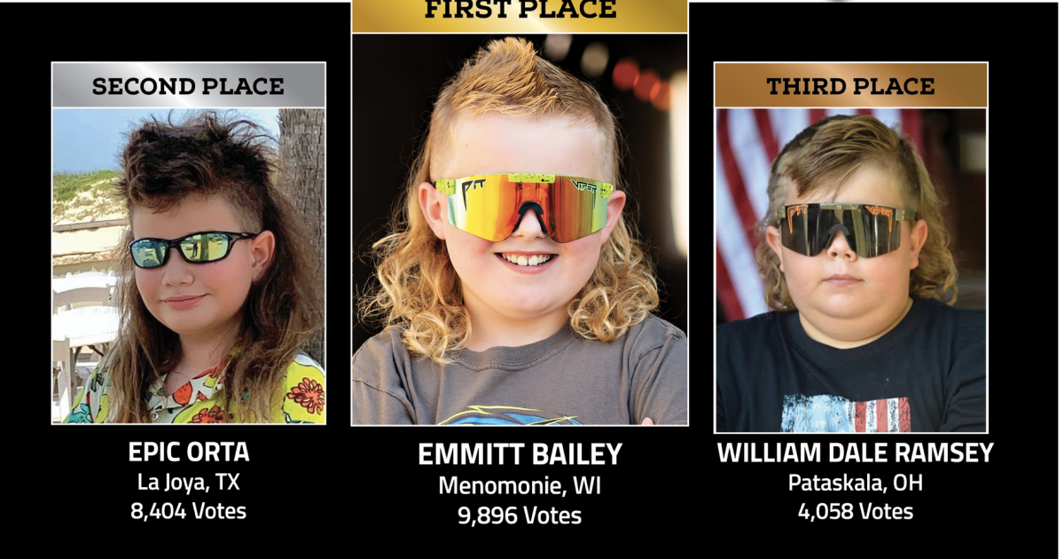 Texas Boy Earns Second Place in USA Mullet Championship