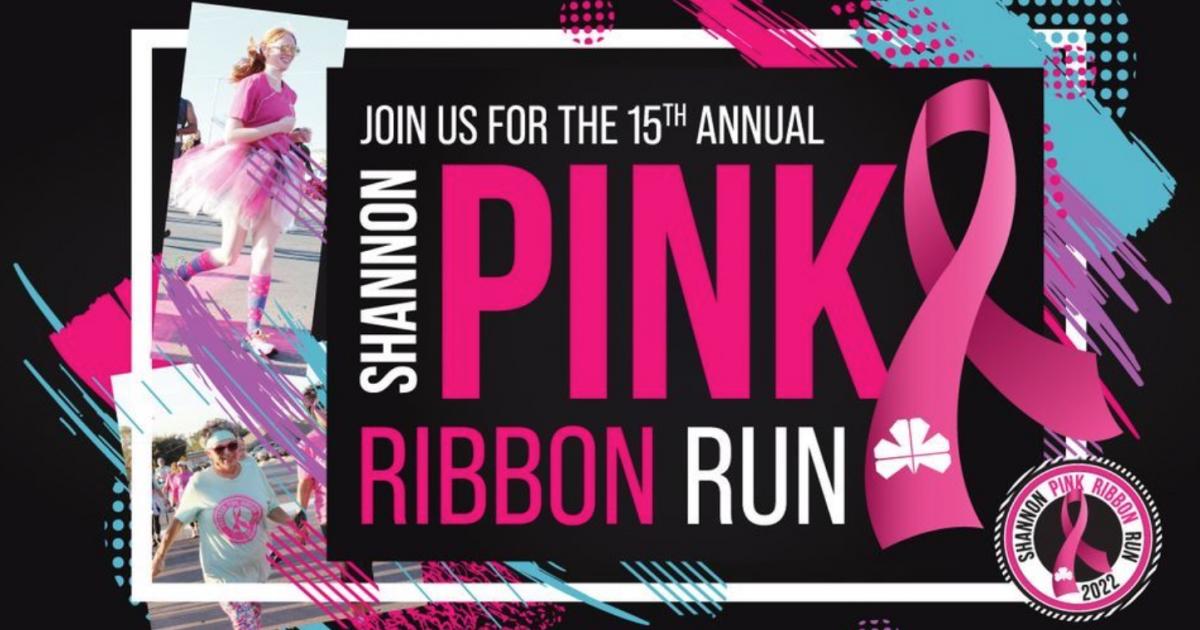 Shannon Pink Ribbon Run Saturday Morning Will Turn Downtown Streets Pink!
