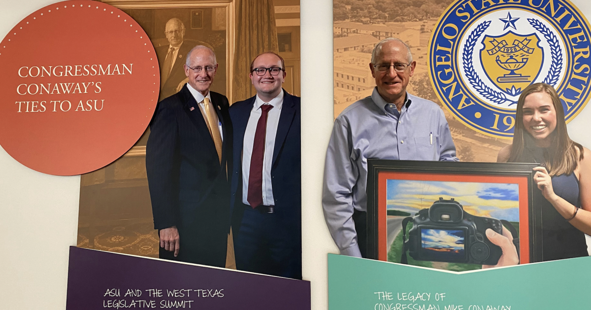 Angelo State University Honors Former Congressman Mike Conaway with ...