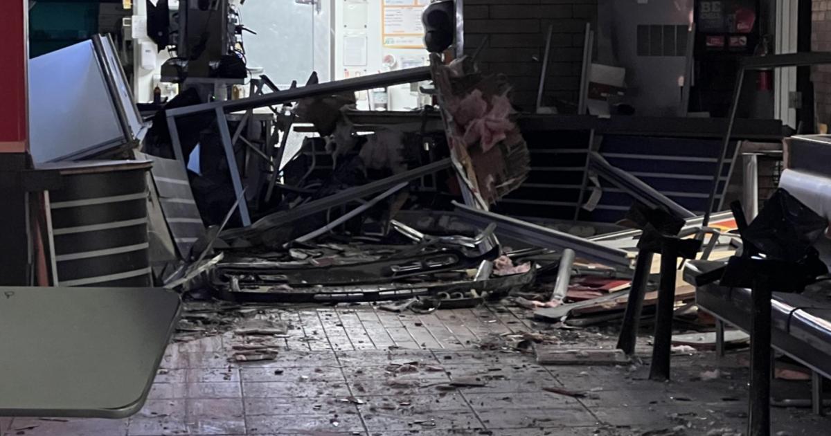 WATCH: Scary Crash Sends SUV Through Burger King