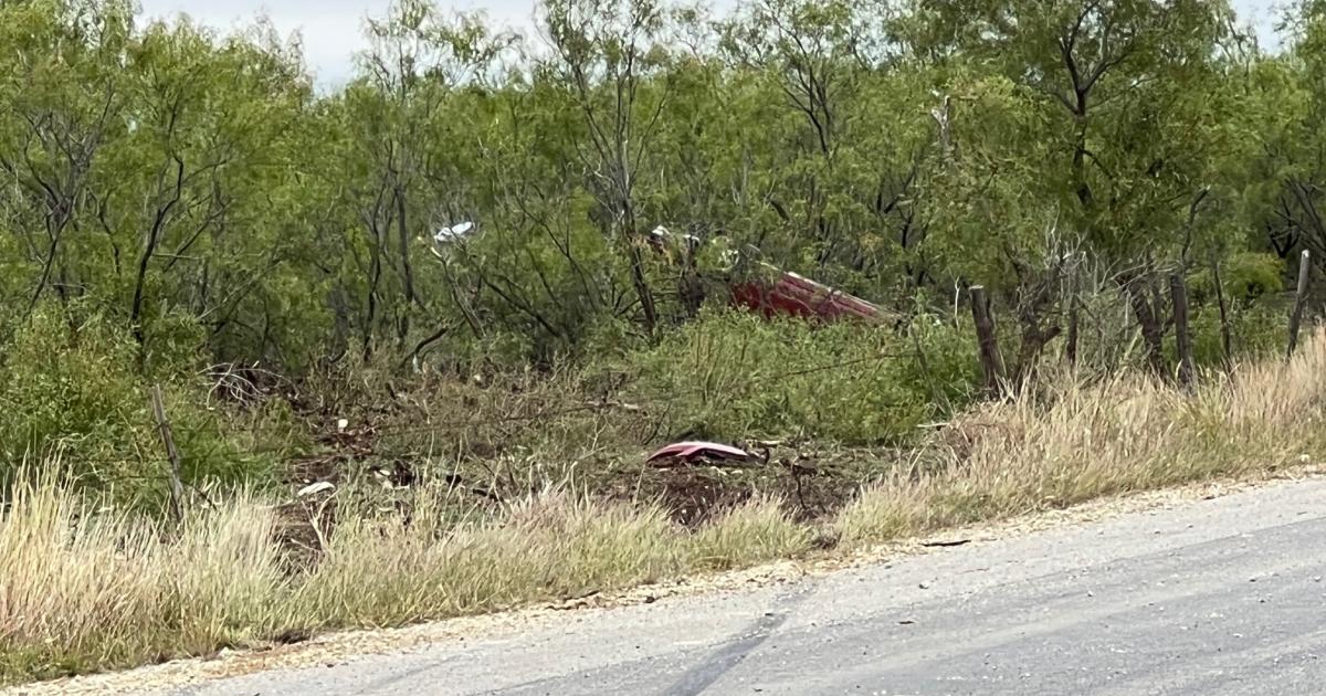 WATCH: Rollover Crash on Rural Road Sends Car into a Pasture