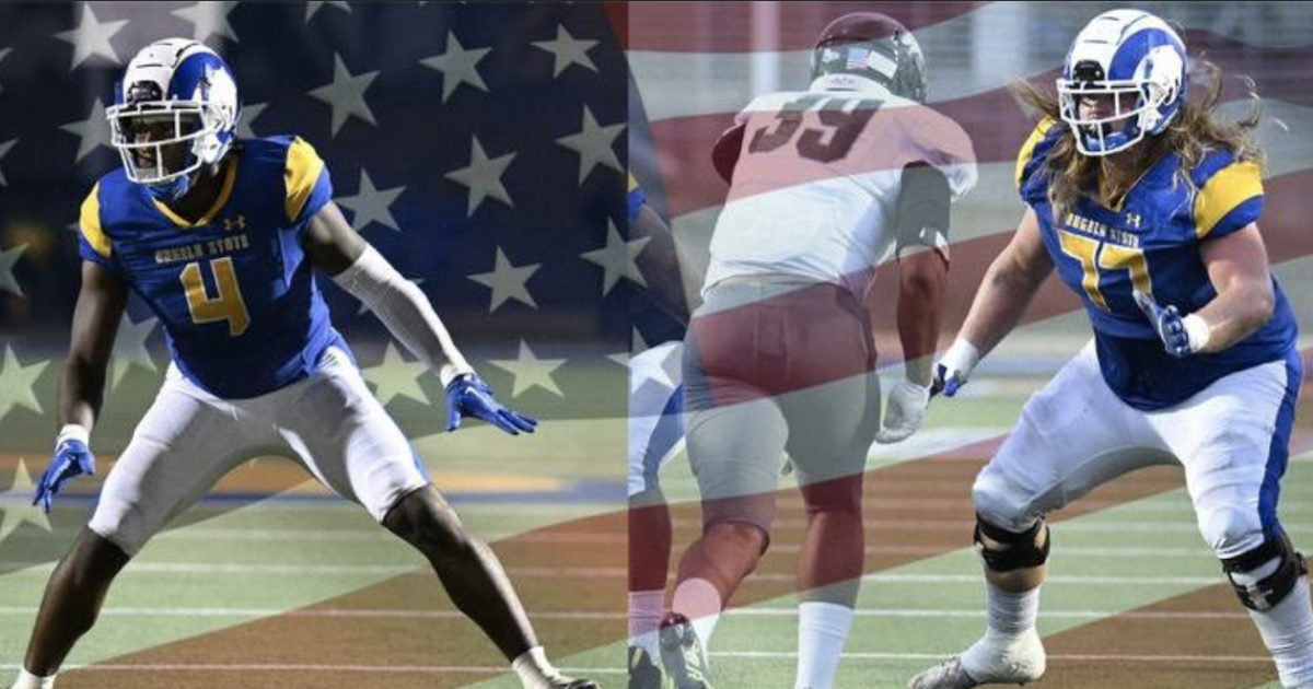 Angelo State Football Players Named on All-American Team