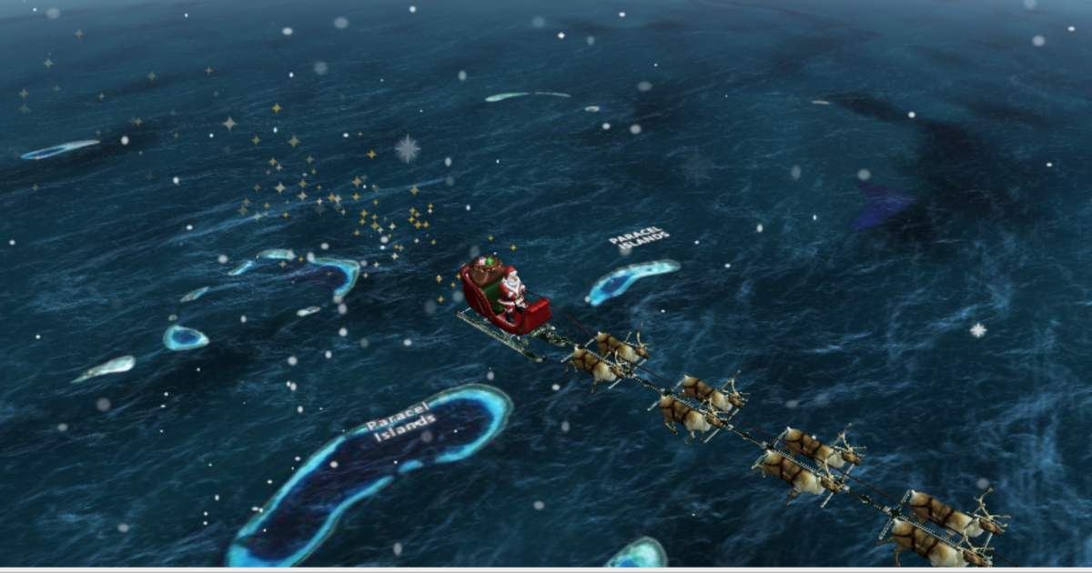 NORAD: Track Santa Here in Real Time!