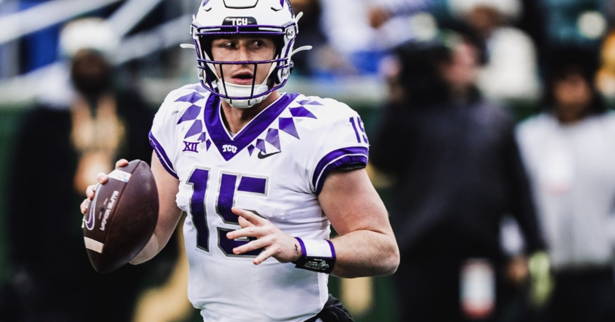 TCU Horned Frogs QB Wins Big 12 Athlete of the Year