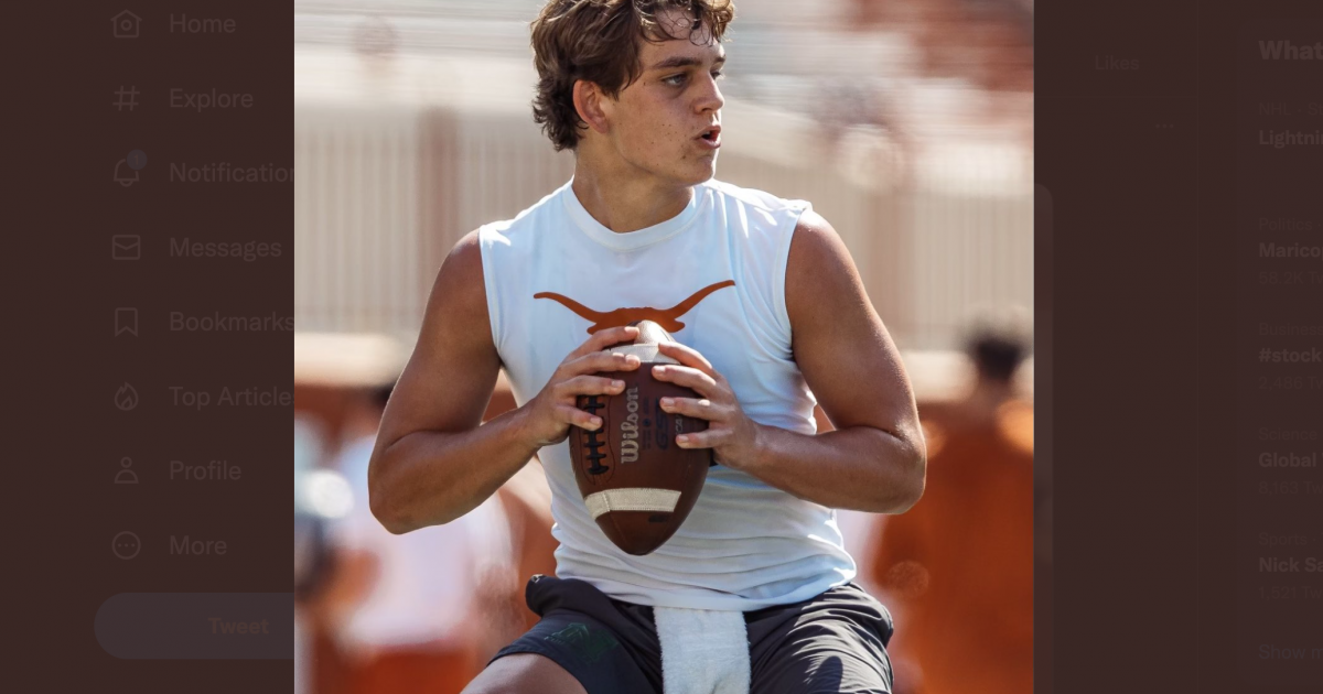 Football Royalty Arch Manning Signs With the Texas Longhorns