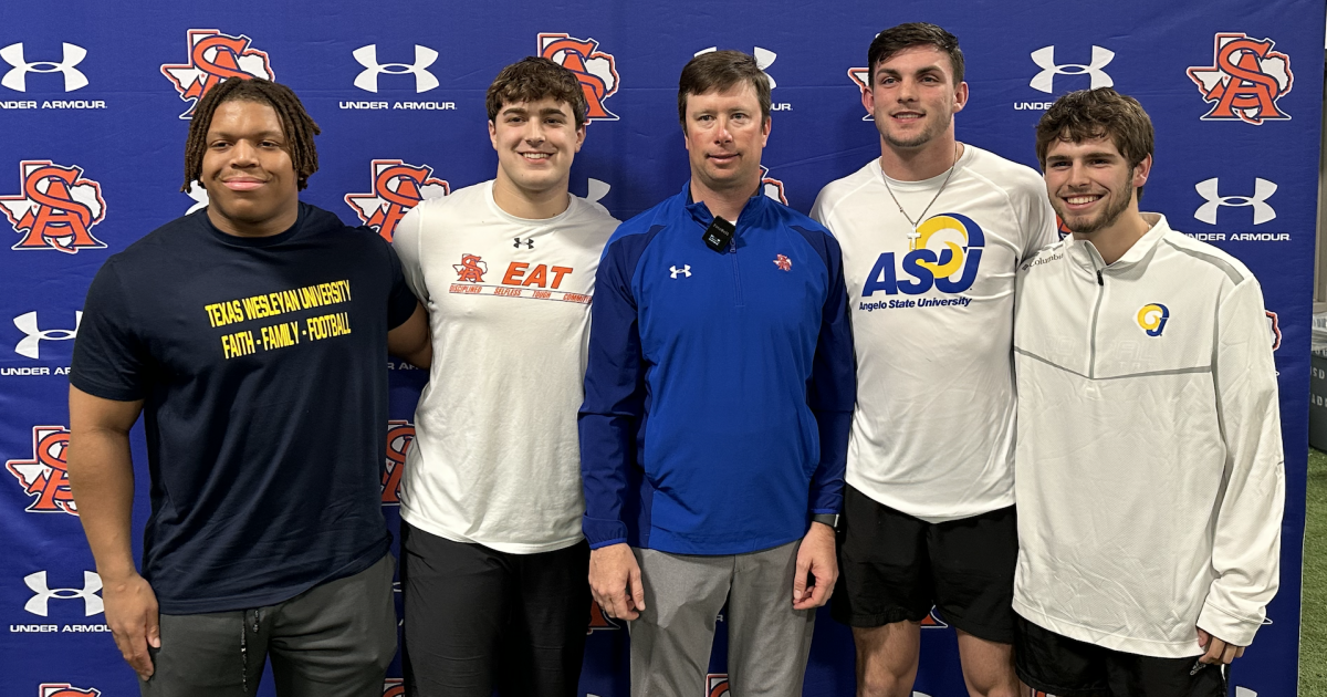 Four Central Bobcats Sign to Play Football in College