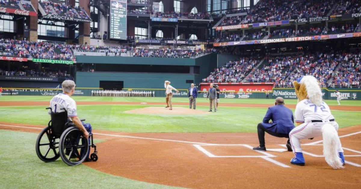 Play Ball! Gov. Abbott Honors Texas Rangers on MLB Opening Day