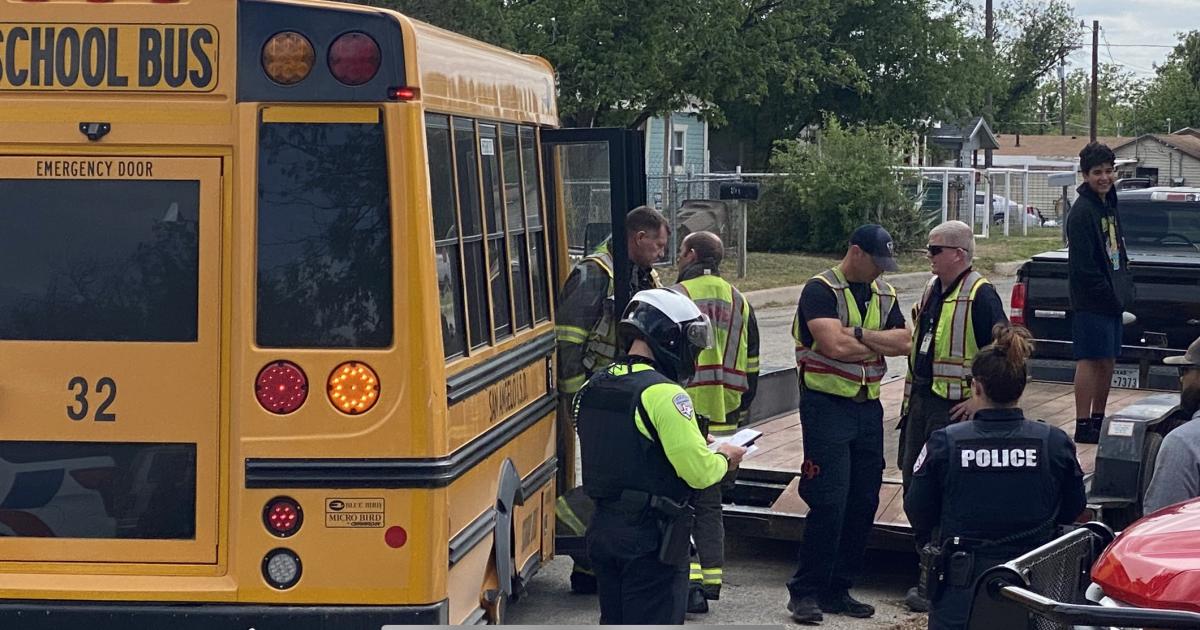 WATCH: Northside Short Bus Crash