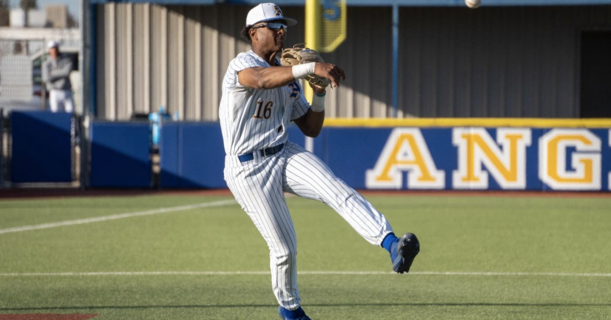 Angelo State University Rams Baseball Celebratory Fireworks Friday