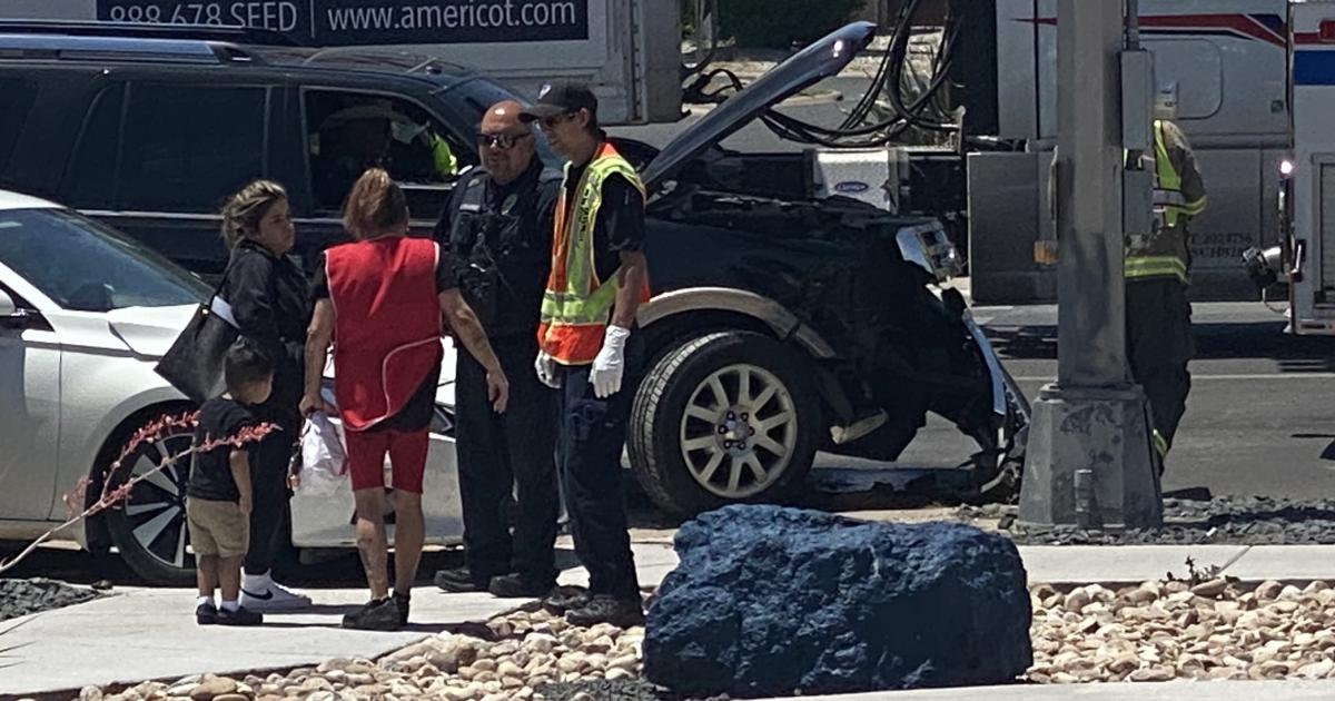 WATCH: SUV Crashes Into Passenger Car at Busy Northside Intersection