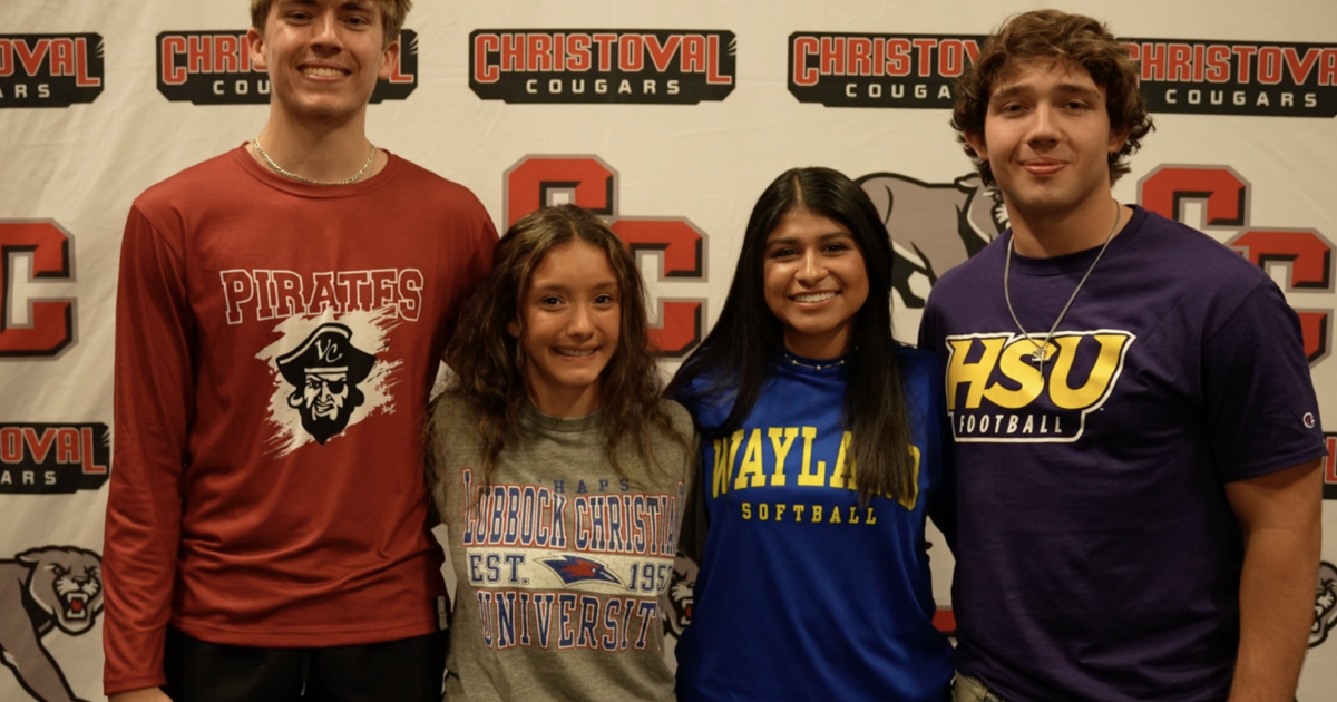 WATCH: Four Christoval Cougars Sign to Compete at Collegiate Level