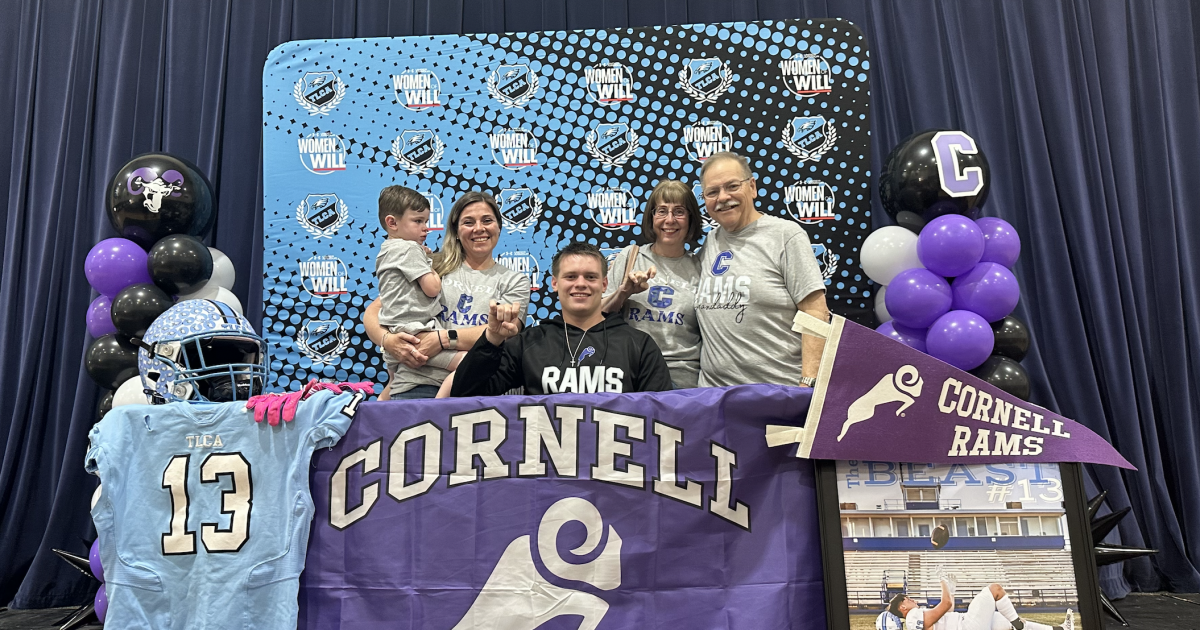 TLCA Football Player Signs With Cornell