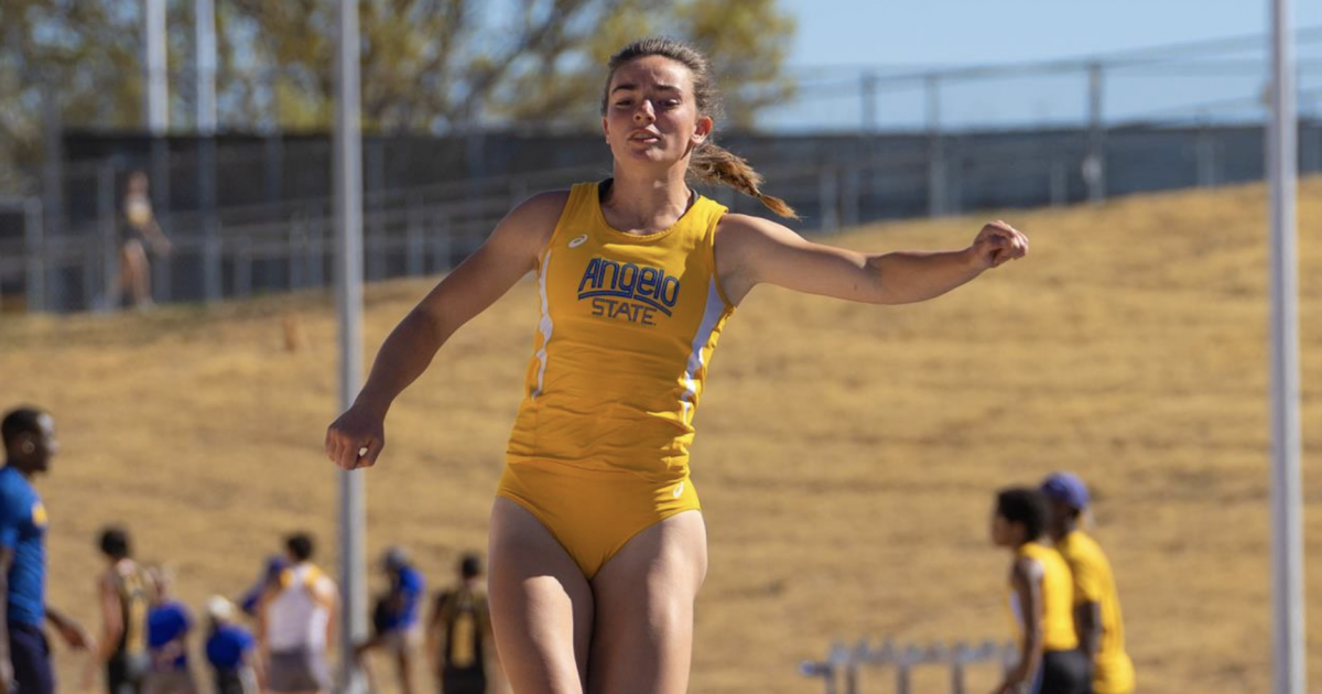 Angelo State Elite Athletes Head to National Track Championships