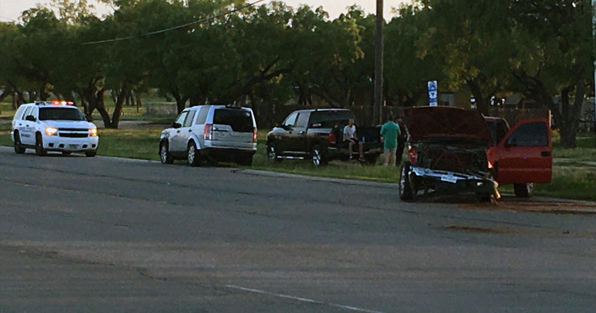 Slow Rider and High Rider Crash Near Lake Nasworthy