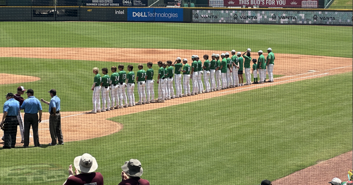 3A Baseball State Semifinal: Wall versus London