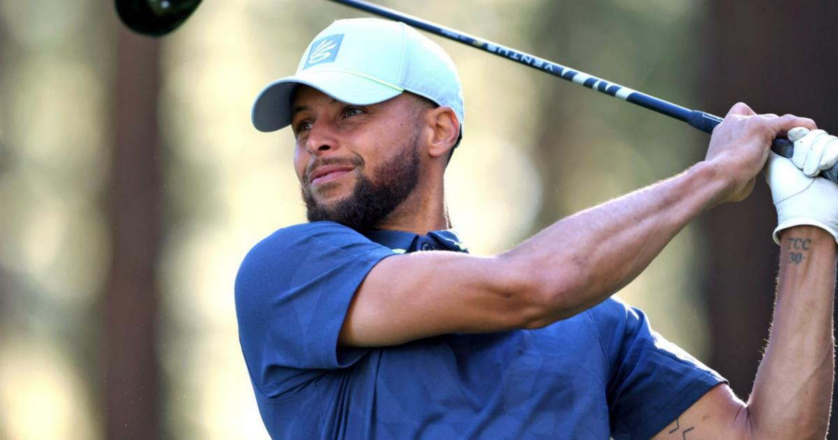 WATCH: NBA Star Curry Slam Dunks Incredible Hole-in-One