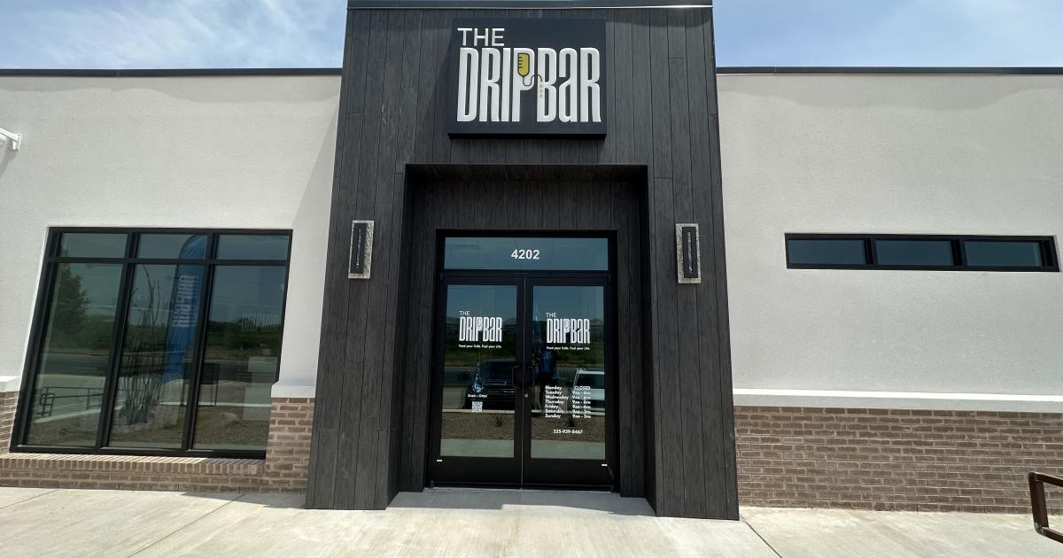 San Angelo’s DRIPBaR Officially Opens Today!