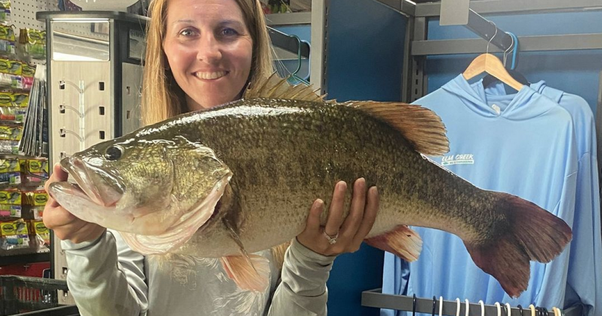 She Just Caught a Fish This Big!