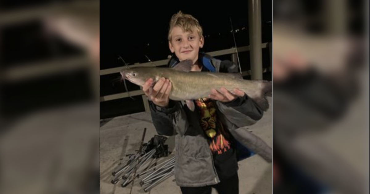 Young Anglers Already Hauling in Fish at New Pier from Nasworthy