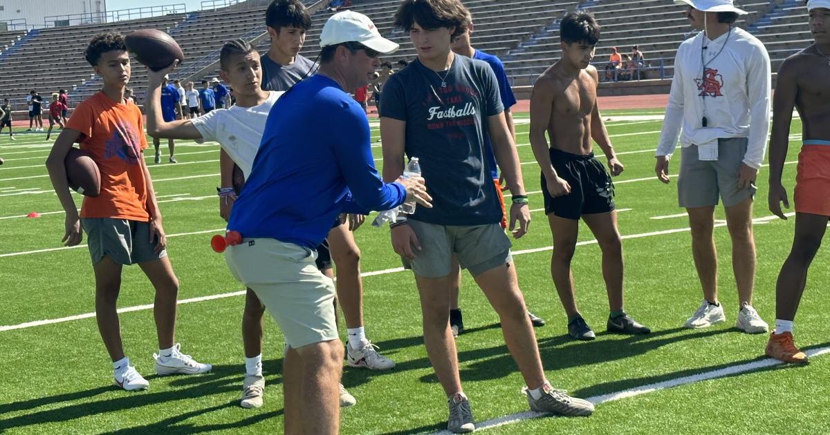 Future Bobcats Begin Bobcat Football Camp