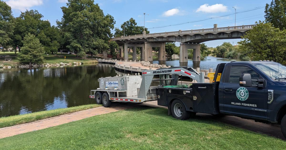 TPWD Inland Fisheries Stock More Catfish in the Concho