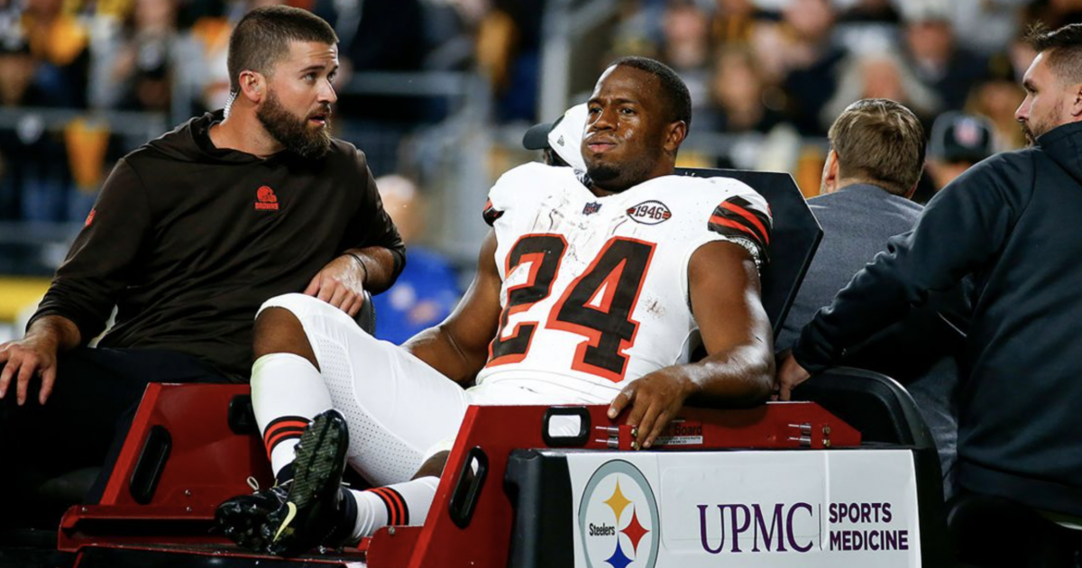 NSFW: Cleveland Browns Chubb Out for the Season