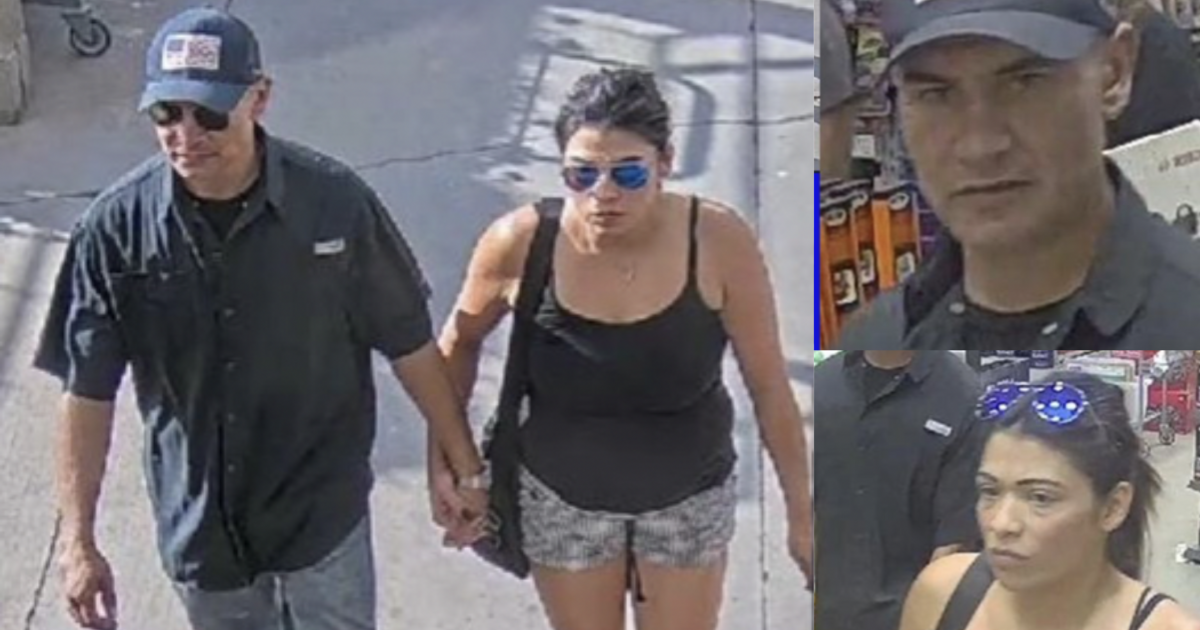 Boney and Not So Sly: Couple Caught on Camera Stealing from San Angelo ...