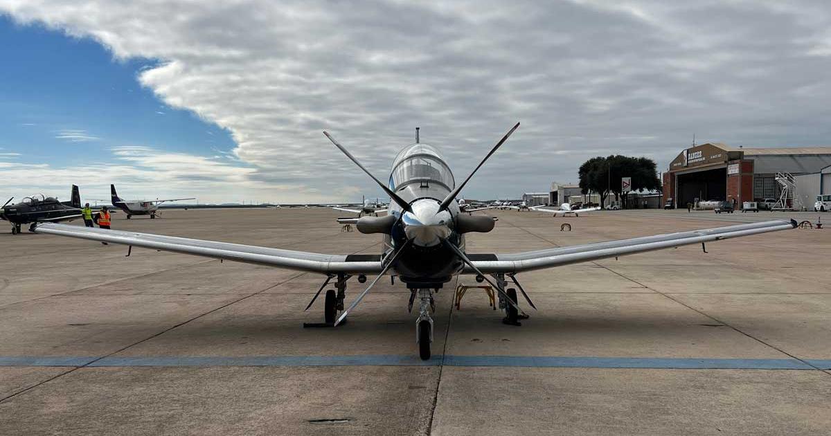 Canadian Air Force Pilots Train at San Angelo’s Mathis Field