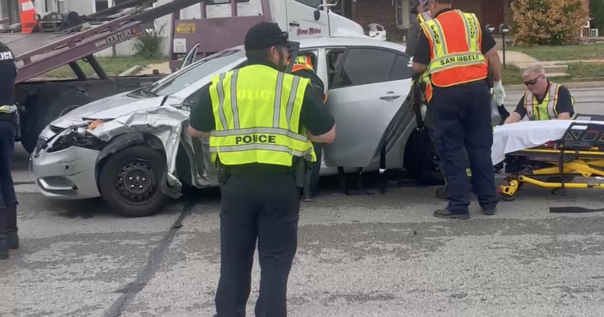 Sideswiped F-150 Stalls Traffic on Bryant