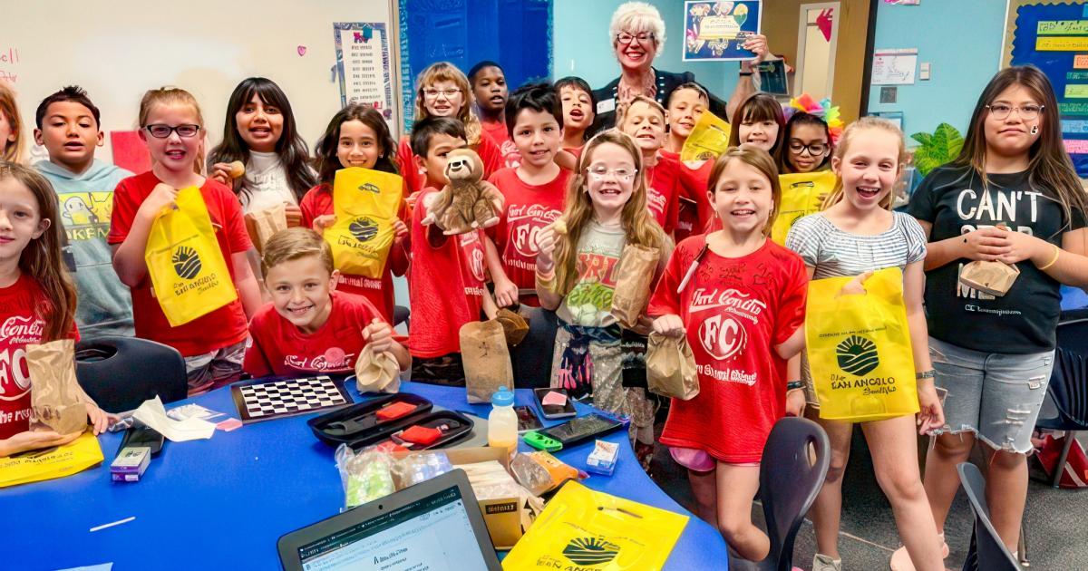 Book Signing at Fort Concho Elementary